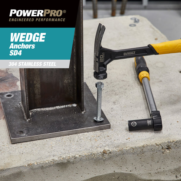 Power Pro® Wedge Anchors | Heavy-Duty Concrete Fastening Solutions