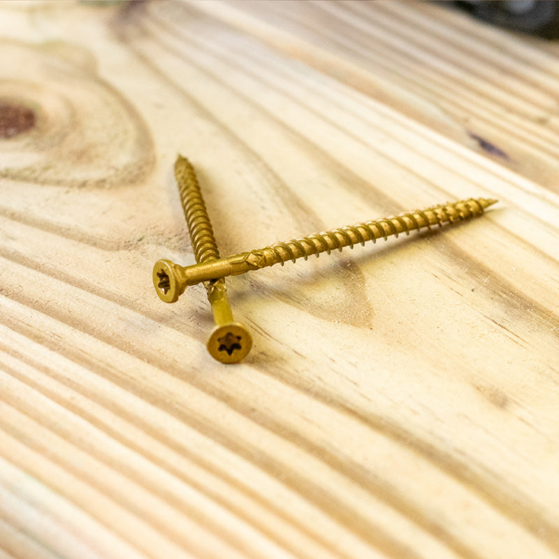 Power Pro® Exterior Wood Screws | New Design Drives 30% Faster